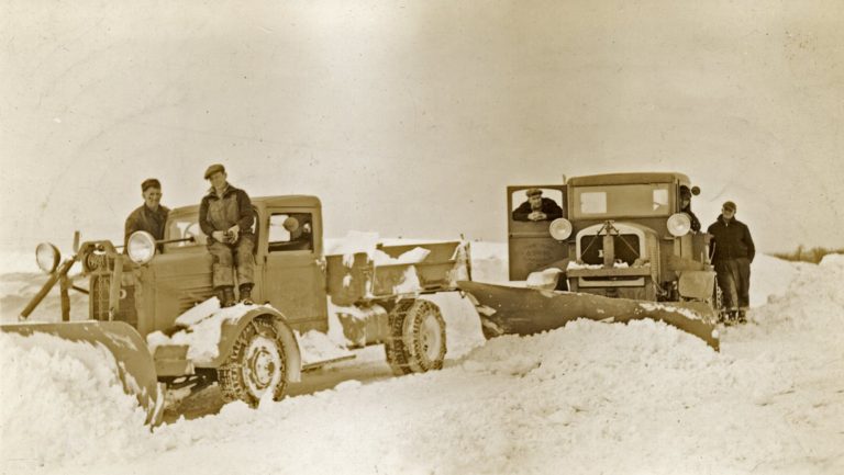 How the Mountain State Plowed Snow in the 1930s – Elkinite